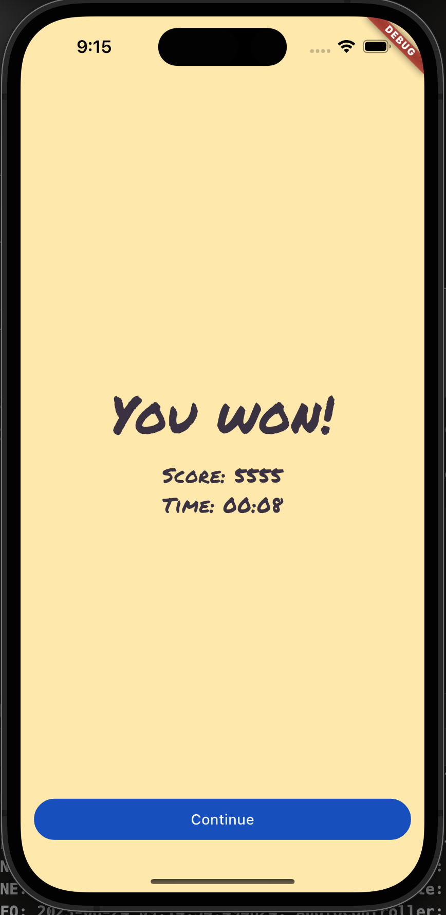 Trying out a sample of the Casual Games Toolkit for Flutter